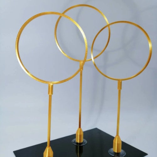 Quickball Flying Wizard's Rings Beer Pong Ring Set 3D - Etsy UK