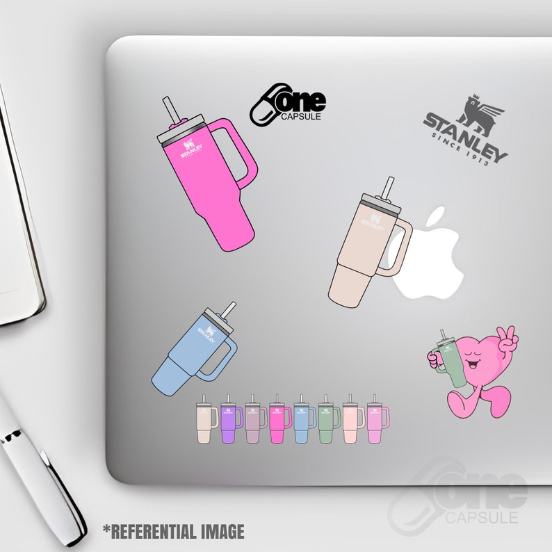Stanley inspired Logo and Cup SVG, PNG Stanley 40 Oz Quencher Tumbler ...