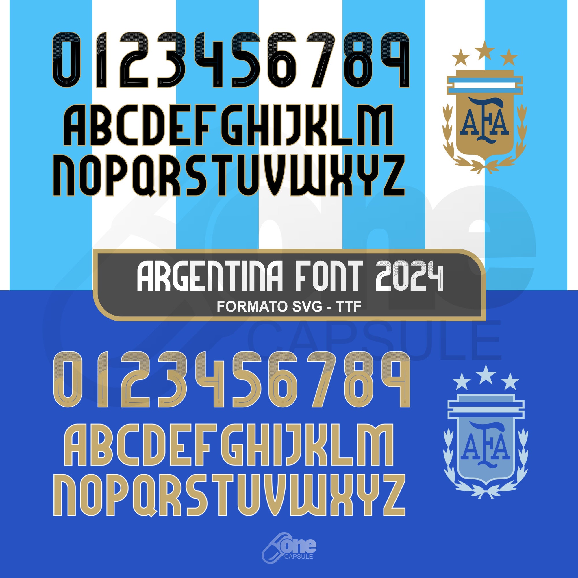 Buy Agentina Font Copa America 2024 Eliminatorias Mundial 2026, Argentina Design Font Svg, Png ...
