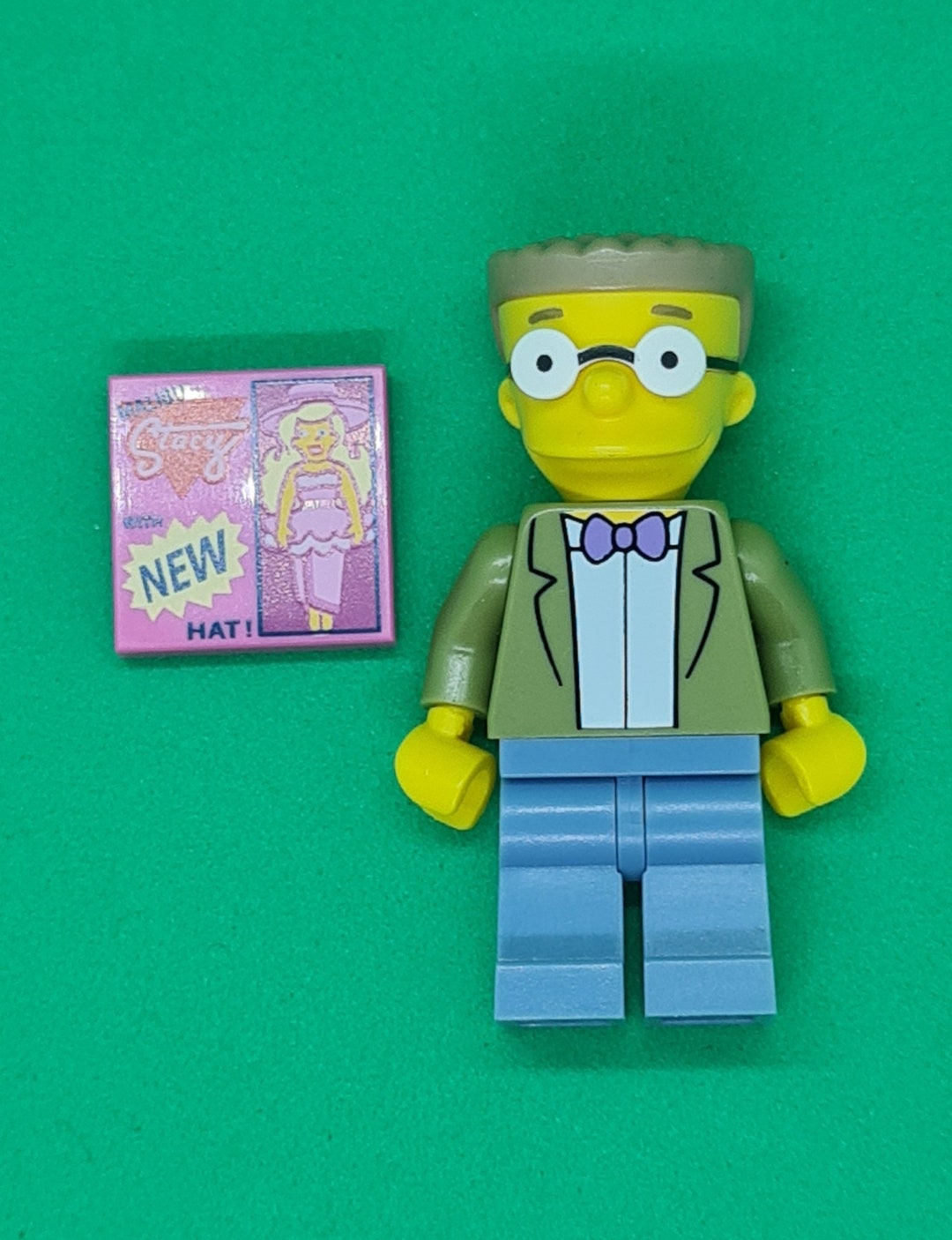 The Simpson's Lego Mr Smithers Minifigure Brand New Children and Adult ...