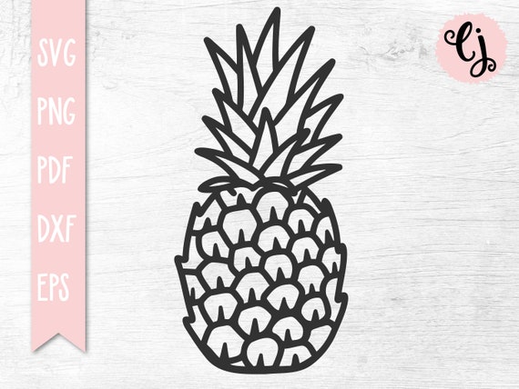 Pineapple SVG File Pineapple Cut File SVG for Cricut | Etsy