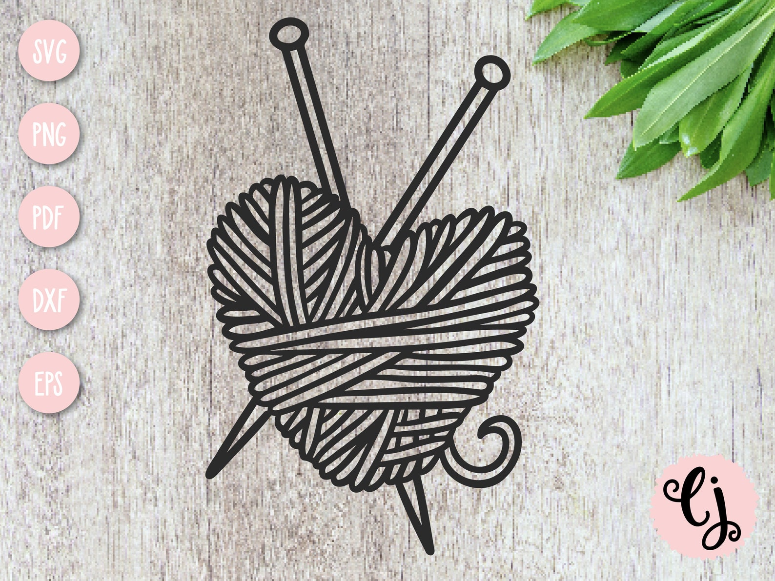 Knitting SVG, Yarn SVG, Yarn PNG | Cricut File - Etsy