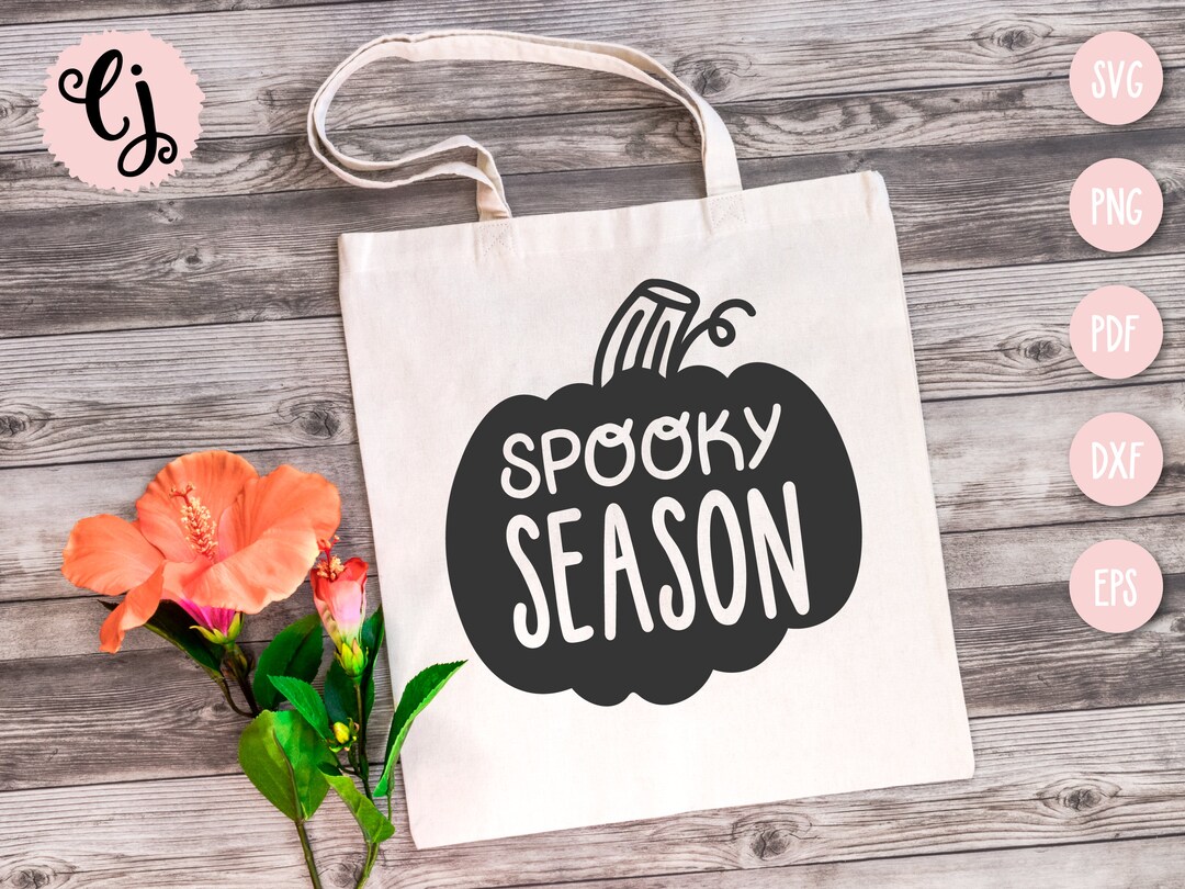 Spooky Season SVG, Pumpkin SVG, Fall SVG - Etsy