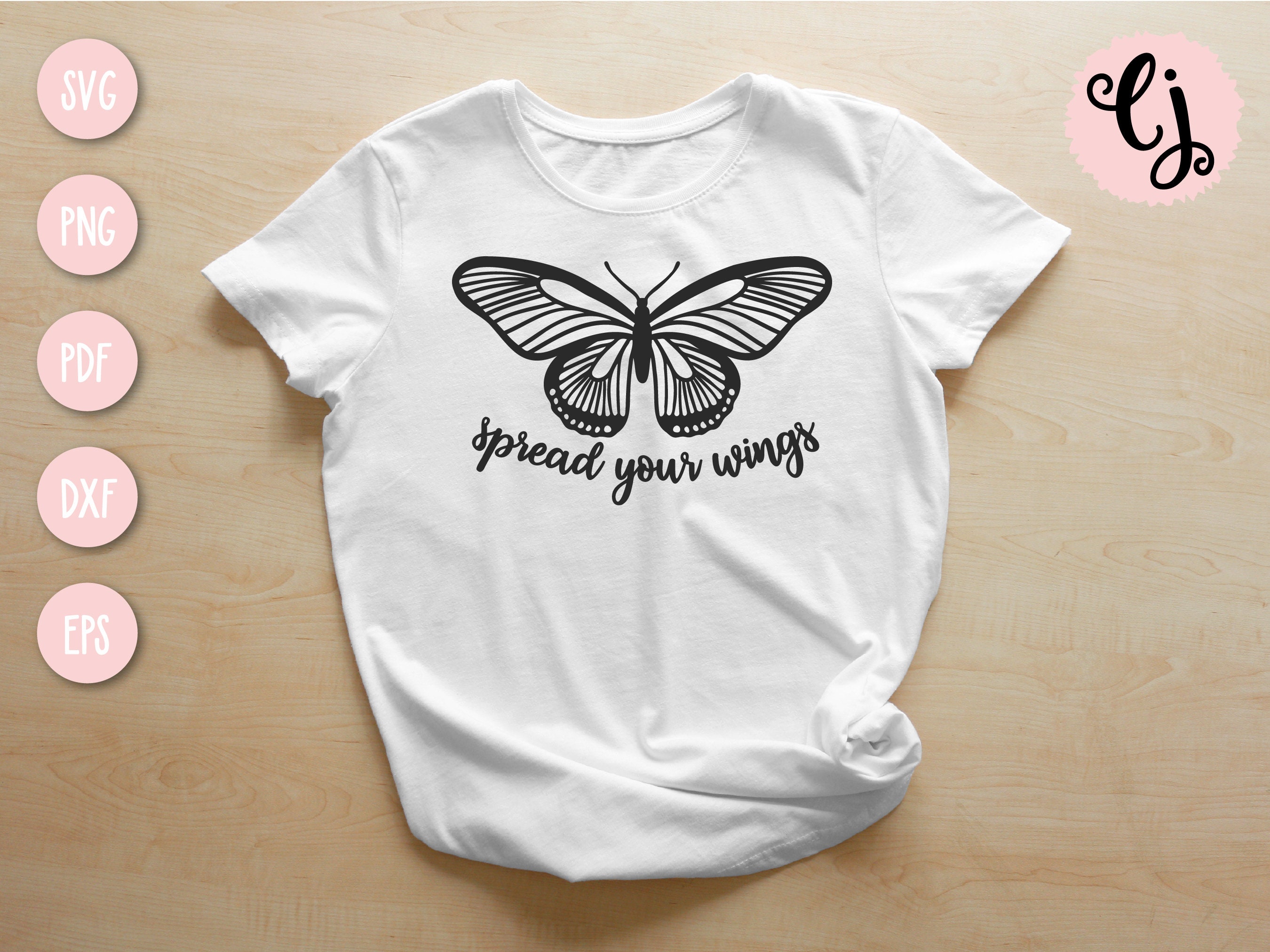 Butterfly SVG, Spread Your Wings SVG, Inspirational SVG - Etsy