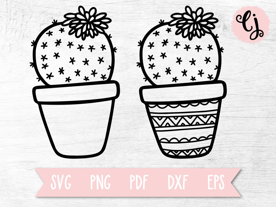 Cactus SVG, Cactus Cut File for Cricut, Cactus PNG File - Etsy