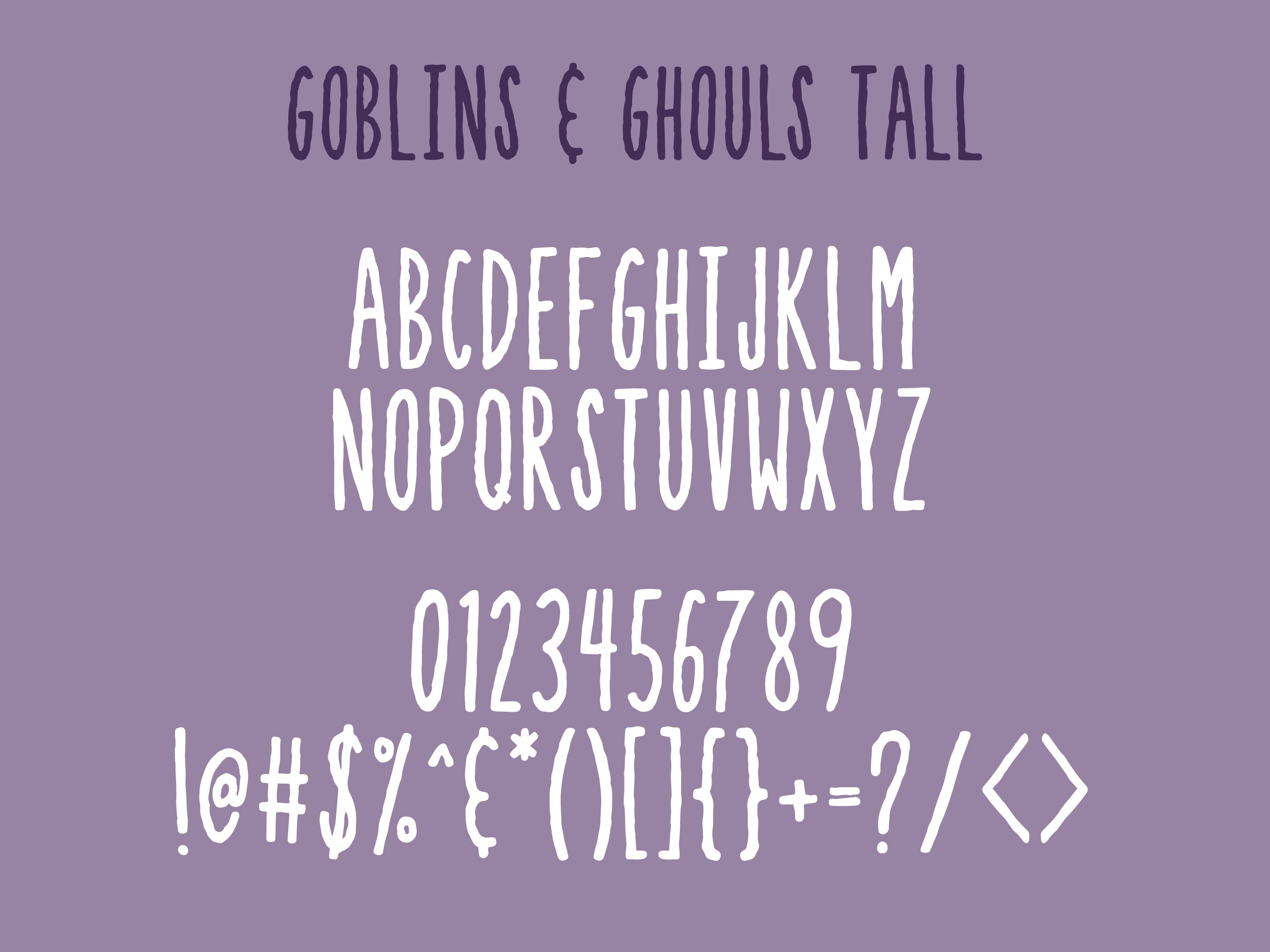 Goblins and Ghouls Spooky Font Duo, Halloween Font, Fonts for Cricut ...