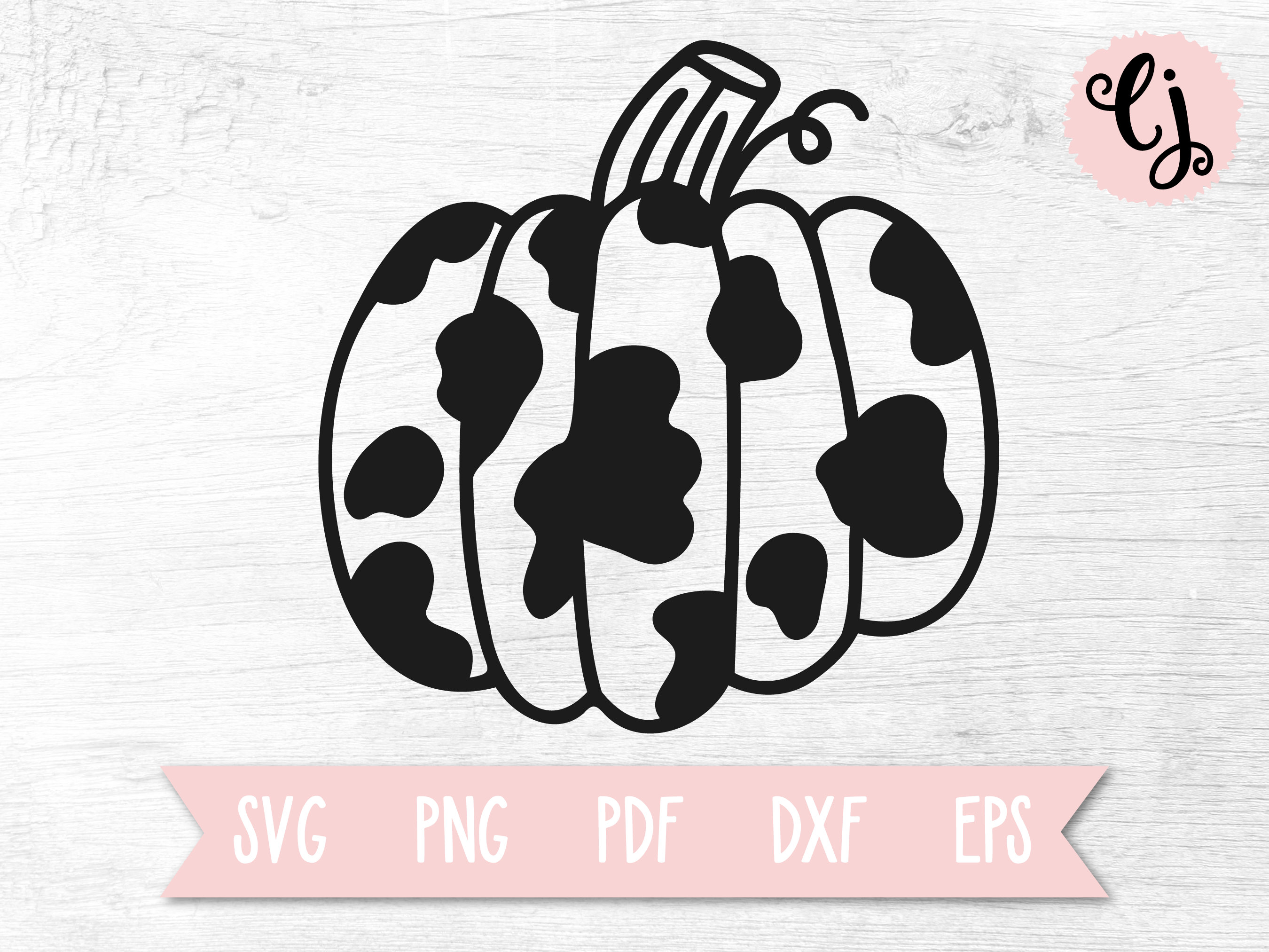 Cow Pumpkin Svg, Fall Svg, Pumpkin Svg, Svg for Cricut - Etsy
