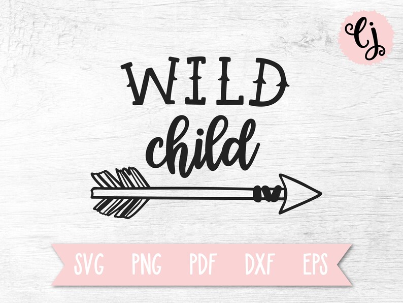 Wild Child SVG, Boho SVG File, Baby SVG Design - Etsy Hong Kong