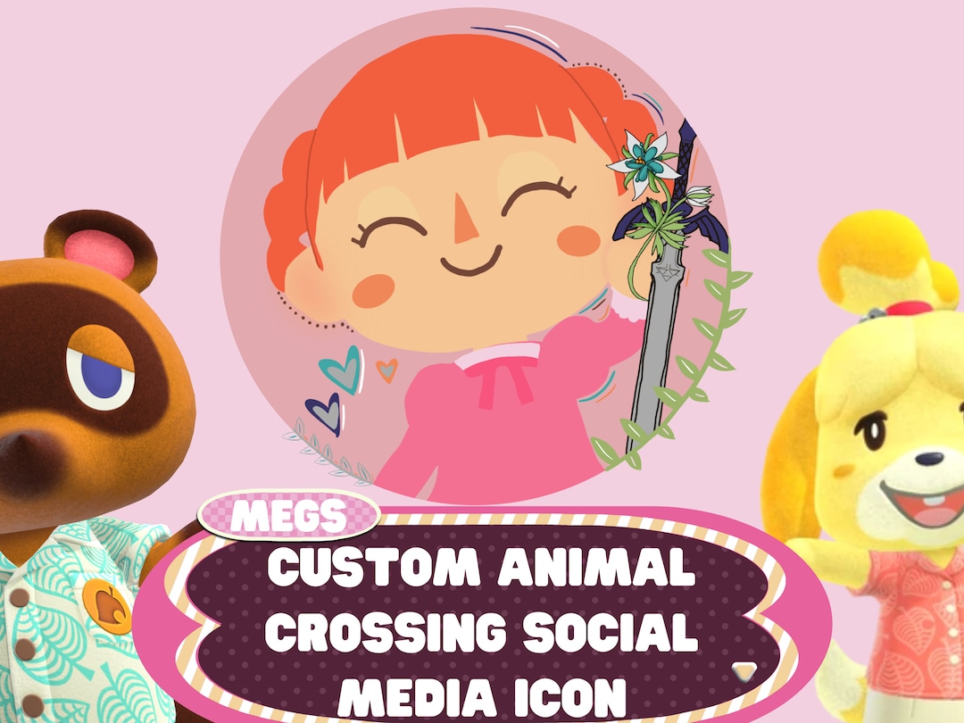 Custom Animal Crossing Character Avatar Social Media Picture/ Digital ...