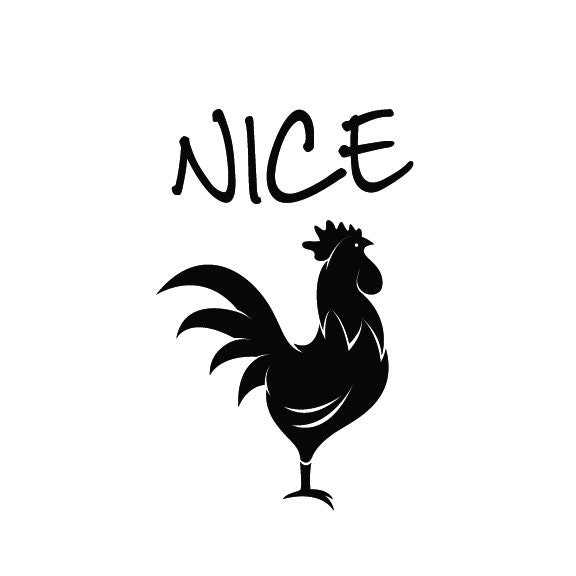 Cricut Graphic - SVG File Download - Nice Cock - Etsy