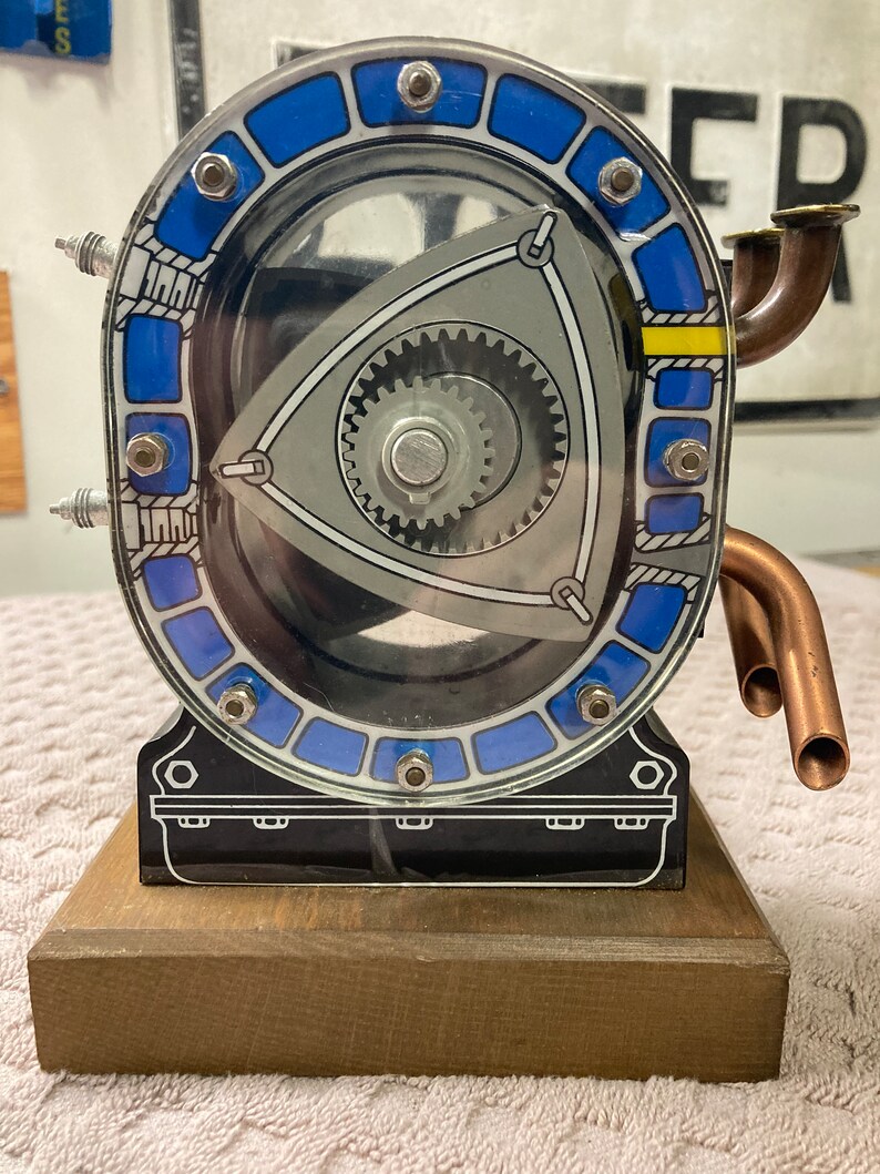 Vintage 1975 Chevy Rotary Engine Dealership Display - Etsy