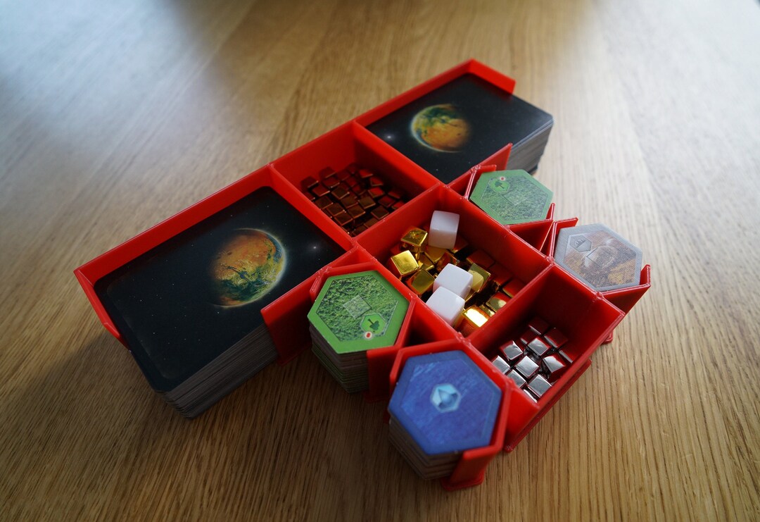 Terraforming Mars Organiser / Insert / Setup Aid / Box With Optional ...