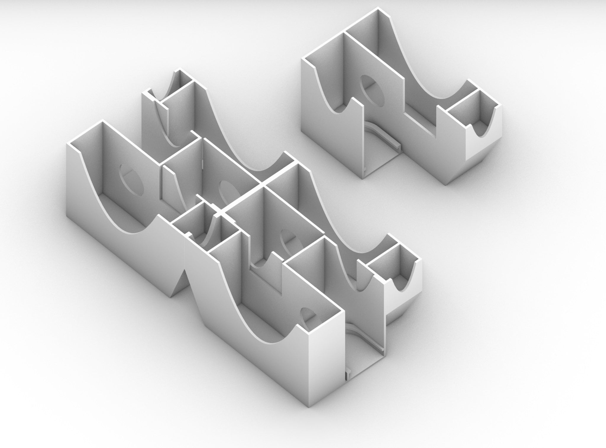 Unmatched Insert / Character Boxes STL Files - 12 Characters in 1 Box ...