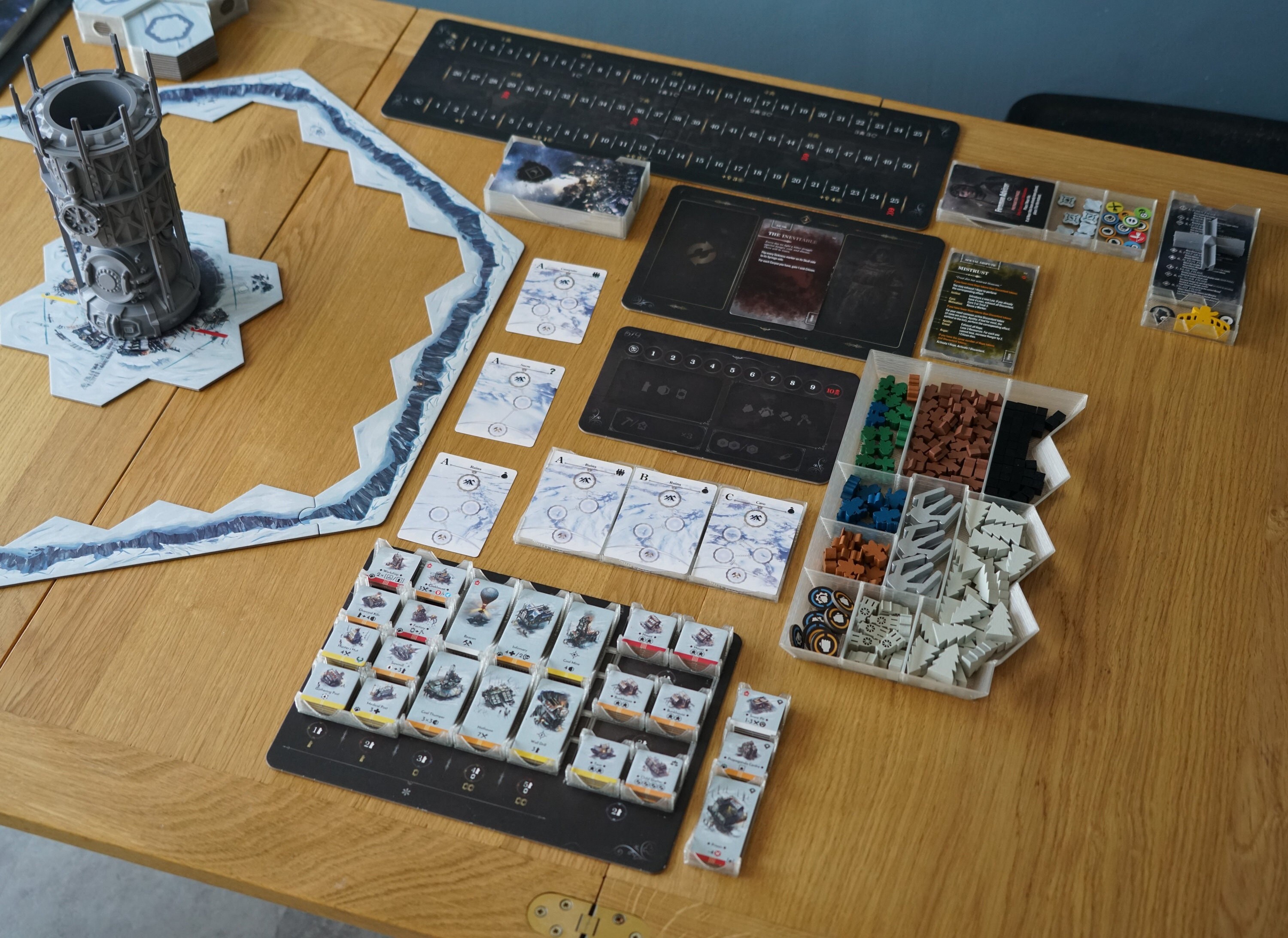 Frostpunk Insert / Organiser / Setup Aid - Etsy