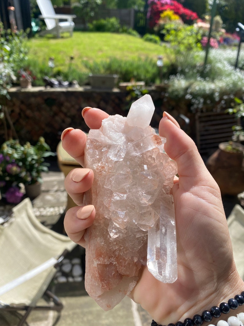 Pink Himalayan Samadhi Quartz - Etsy