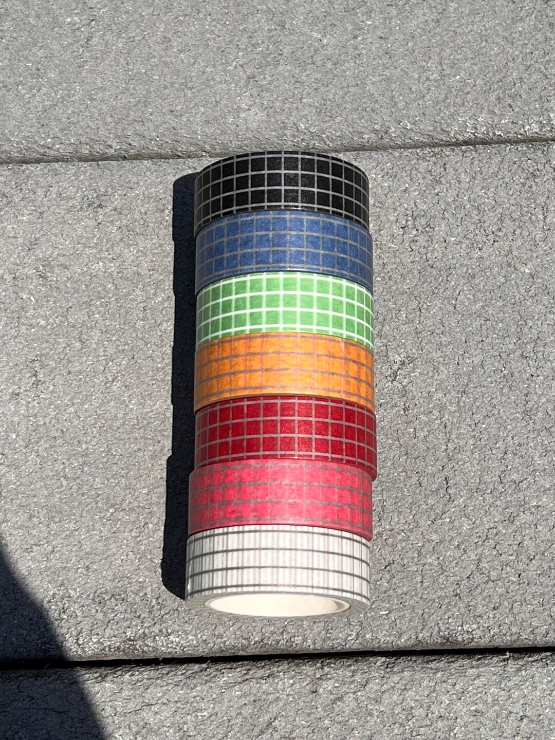 Grid Washi Tape - Basic Grid Washi Tapes for Journaling Scrapbooking ...