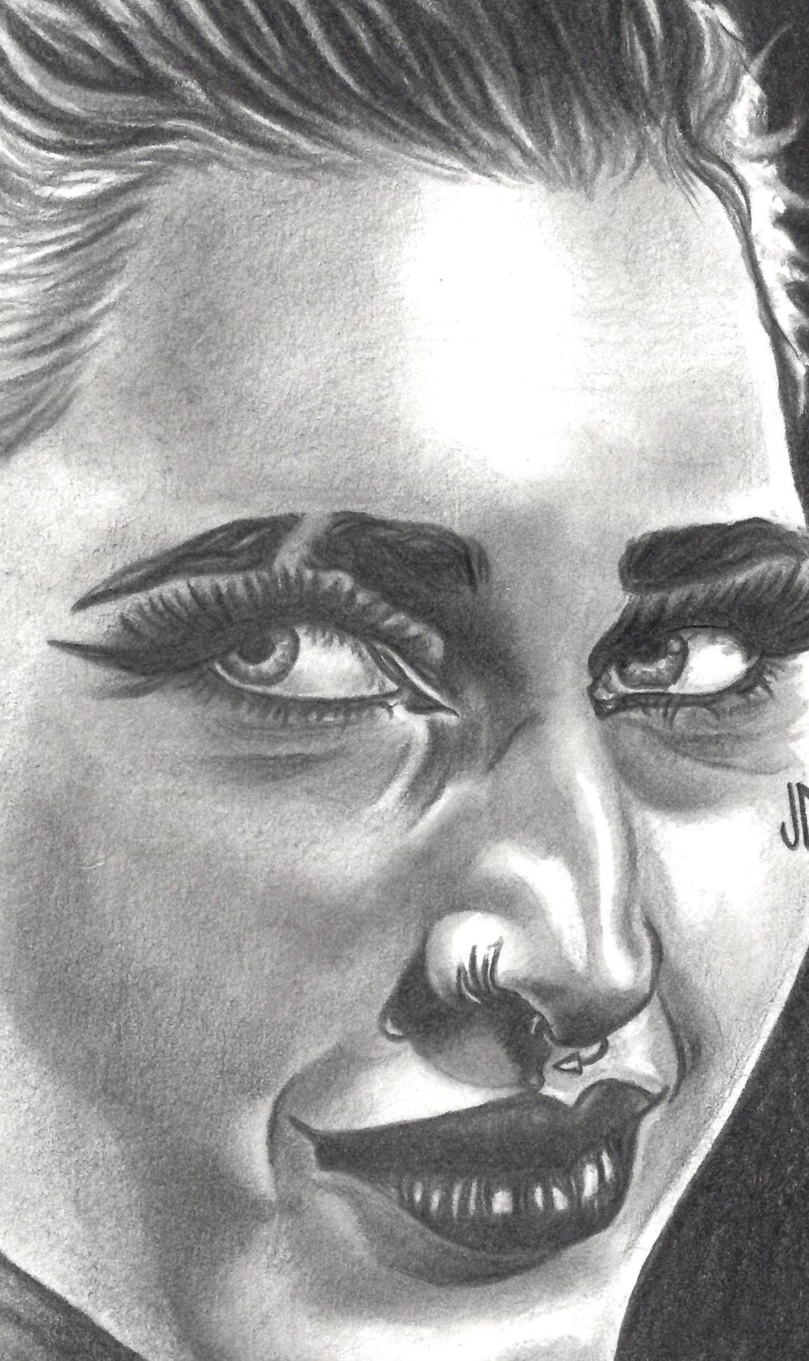 Rhea Ripley Mami Hand Drawn Art Print - Etsy