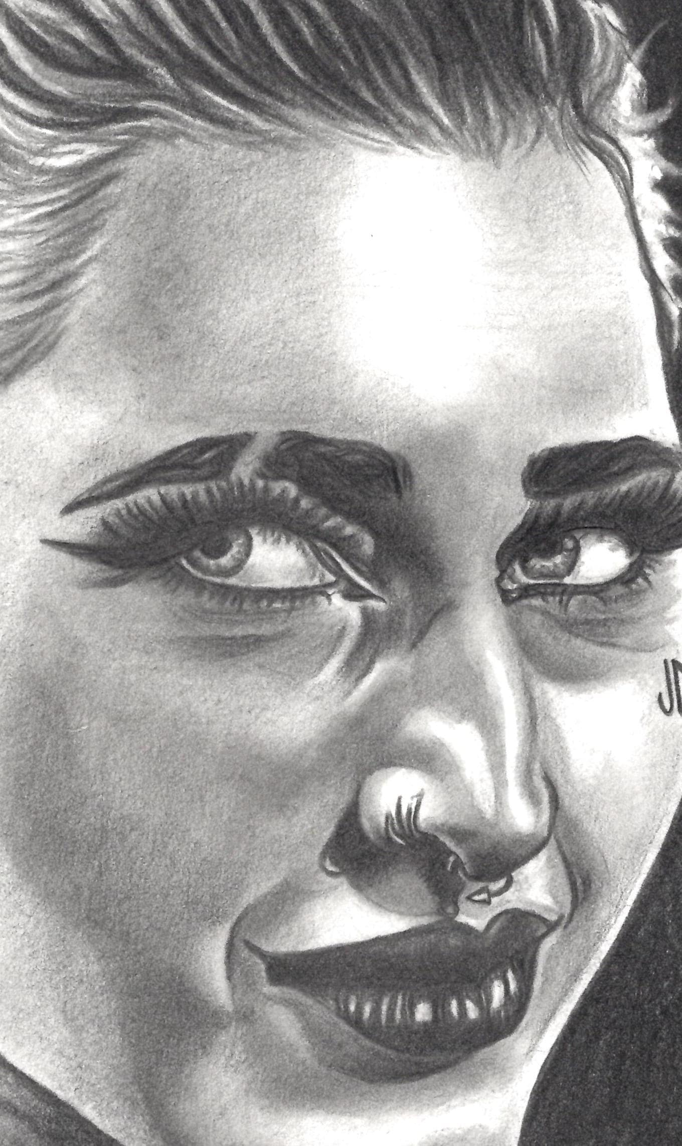 Rhea Ripley Mami Hand Drawn Art Print - Etsy