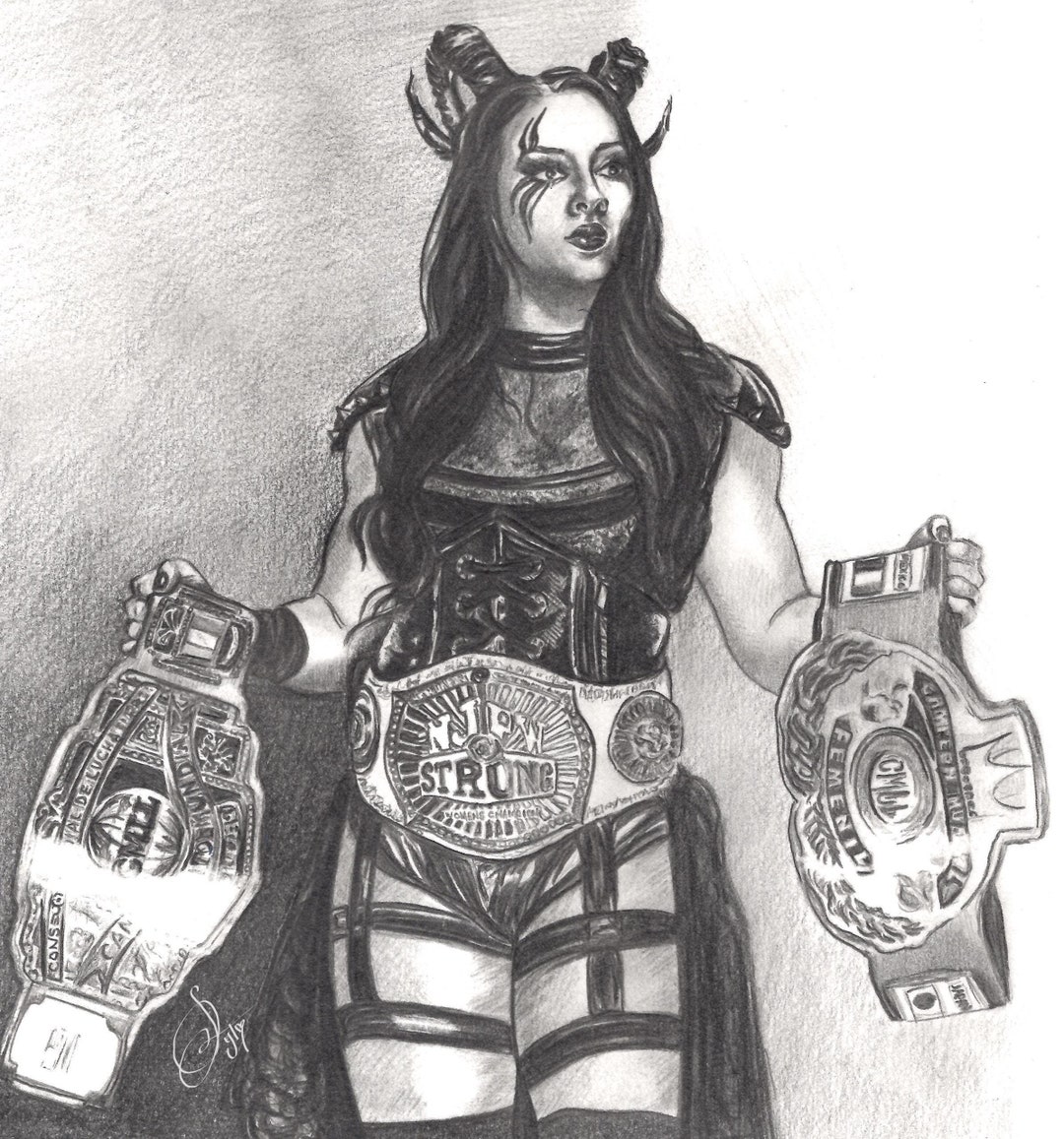 Stephanie Vaquer Hand Drawn Art Print - Etsy