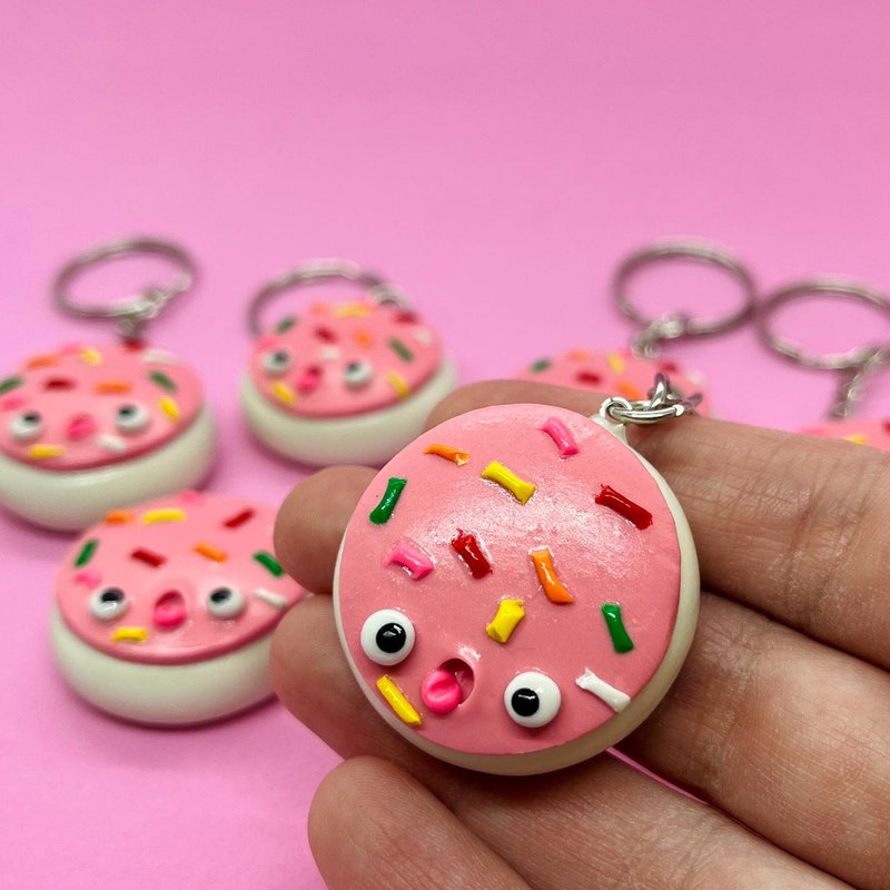 Clay Keychain - Etsy