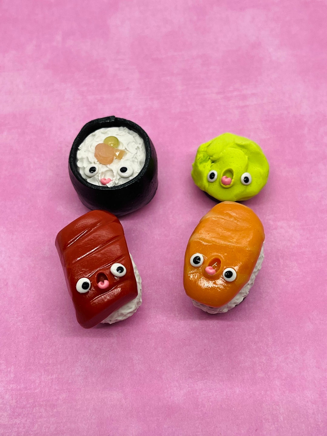 Cute Sushi Magnet Set | Kawaii, Clay Food Magnet, Cute Gift Idea ...