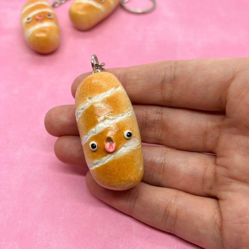Cute Food Keychain - Etsy