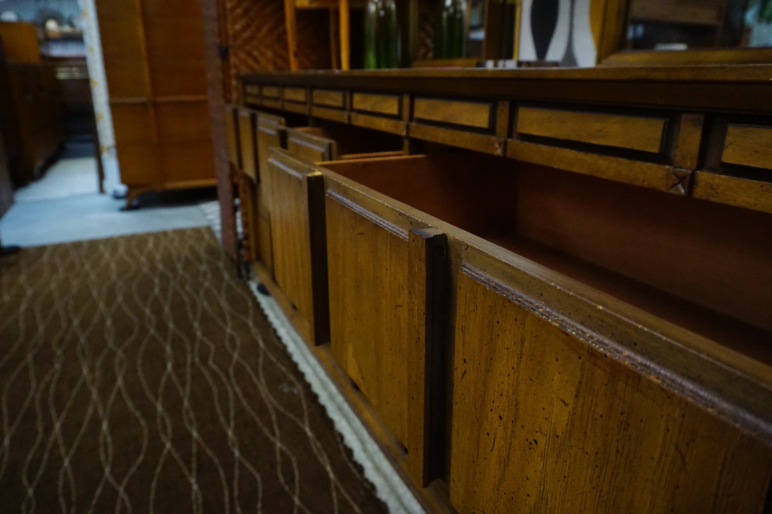 Basic Witz Mid Century Modern Dresser Credenza (FREE Shipping) - Etsy