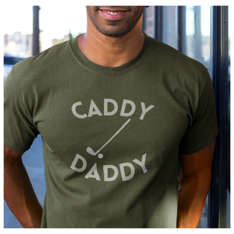 Caddy Daddy Golf Shirt: Funny Dad Gift - Etsy
