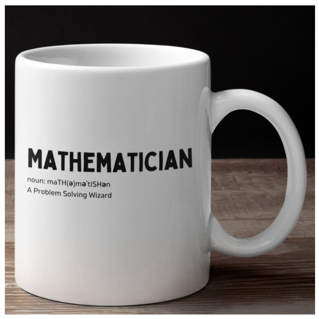 Math Ceramic Coffee Mug Cup - Etsy
