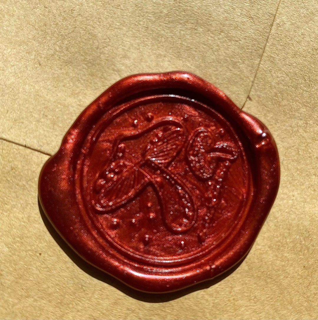 Red Wax Seal Letter Stamps - Etsy