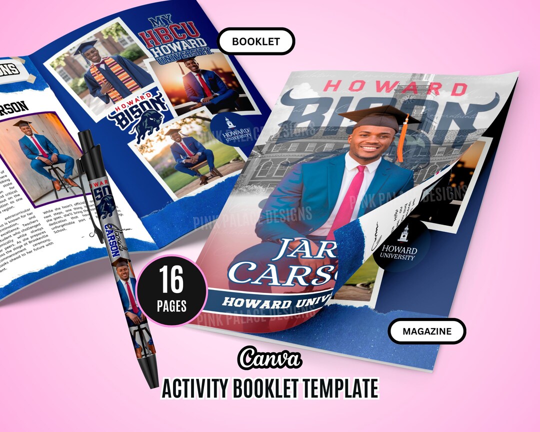 Graduation Booklet Template | Graduation Activity Book | Graduation ...