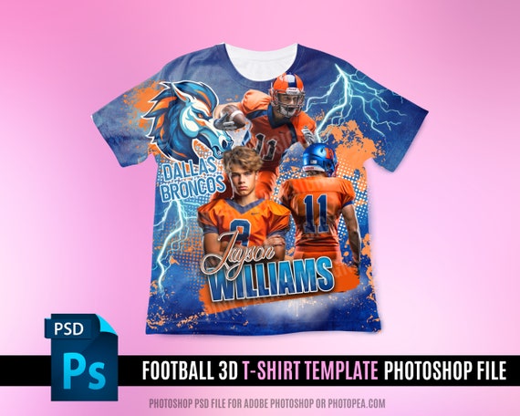 Football Shirt Design Photoshop
