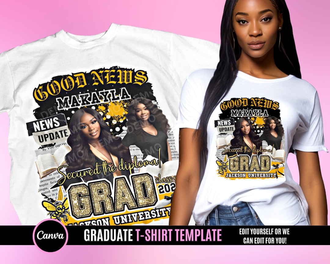 Graduation T Shirt Design, Editable in Canva, 2025 Graduation Family T ...