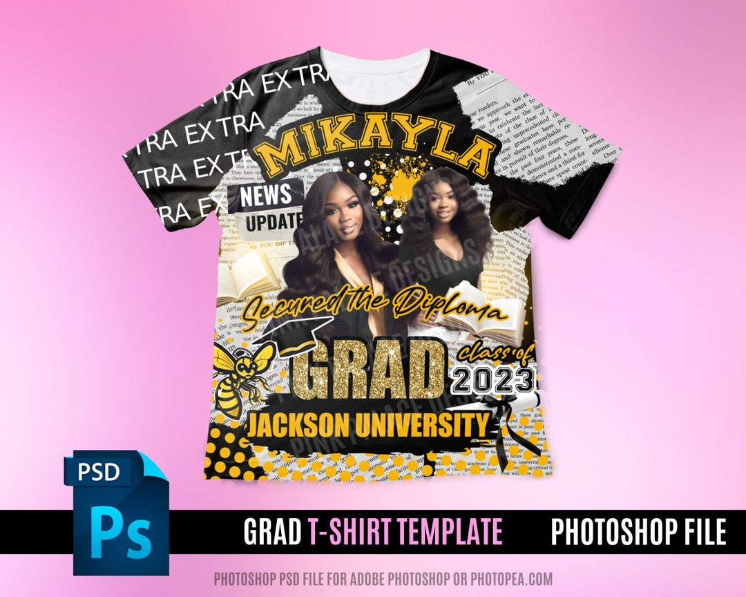 3D Tee Shirt Design File, Photoshop, Graduation All Over Shirt, Design ...