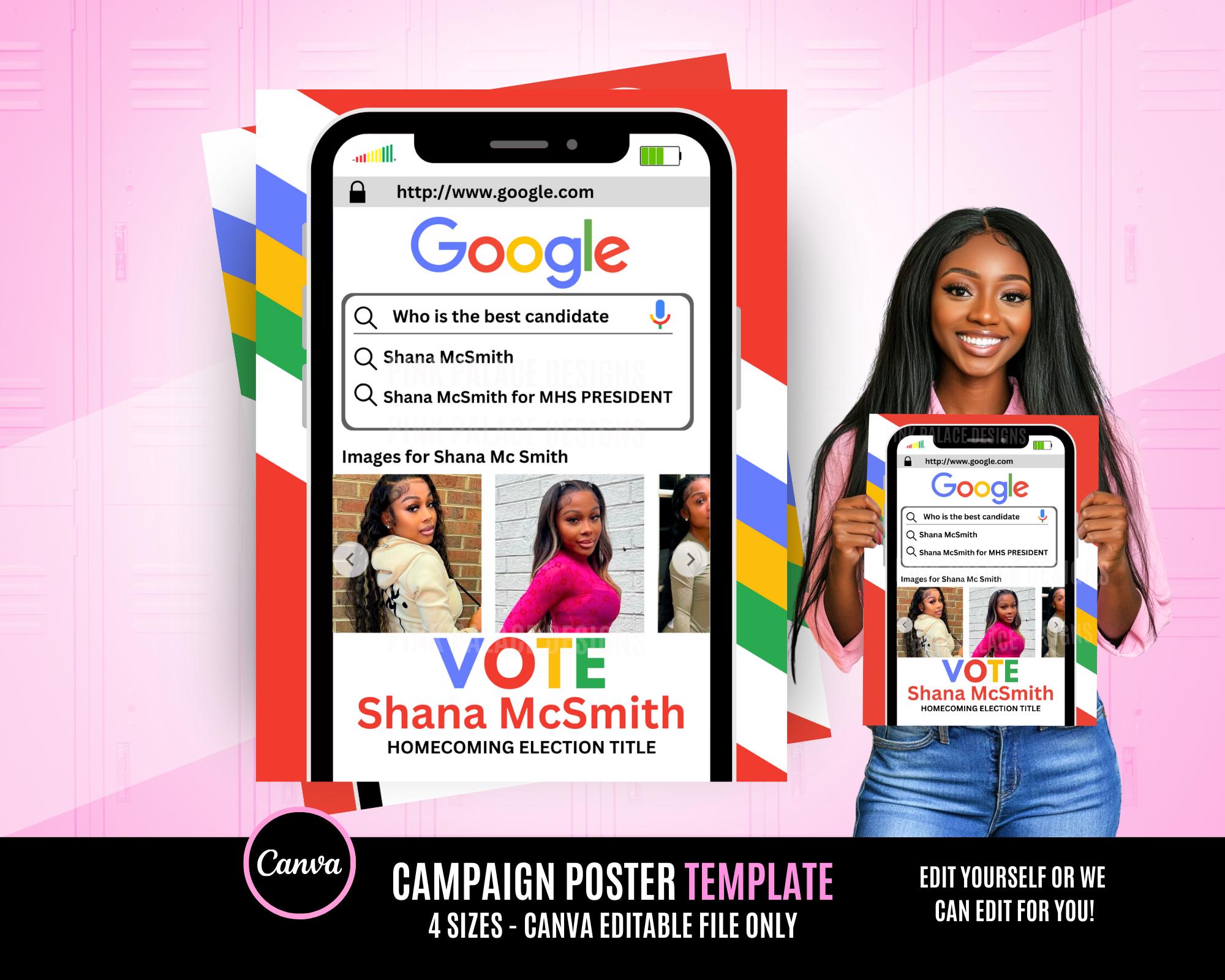 Student Council Poster Template