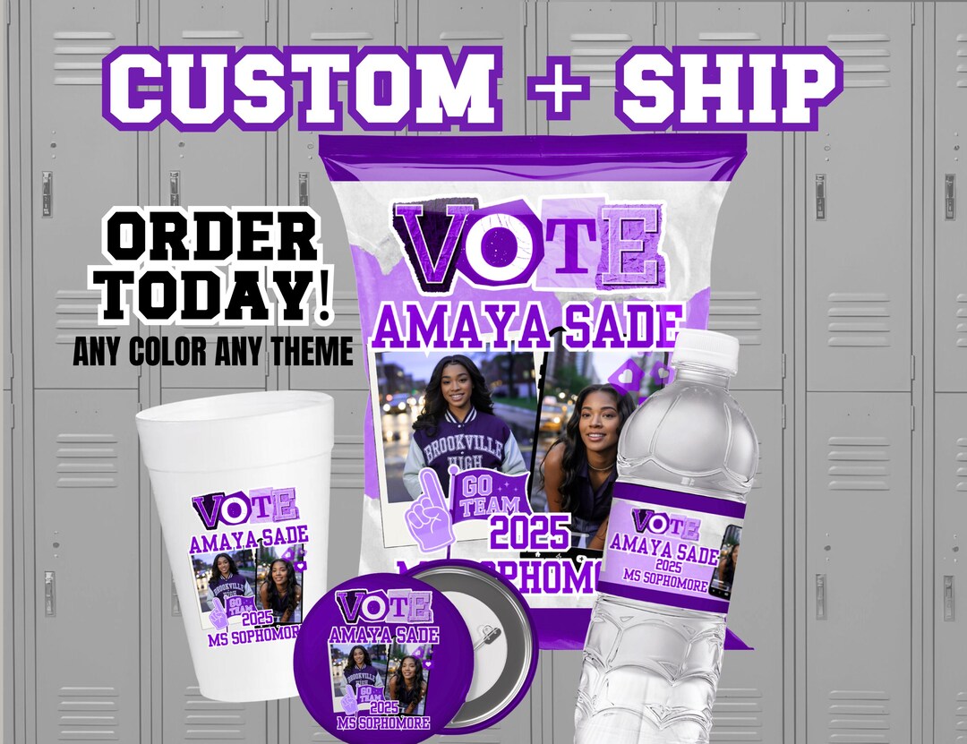 Ship Custom Election Party Favors, Party Treats, Custom Party Treats ...