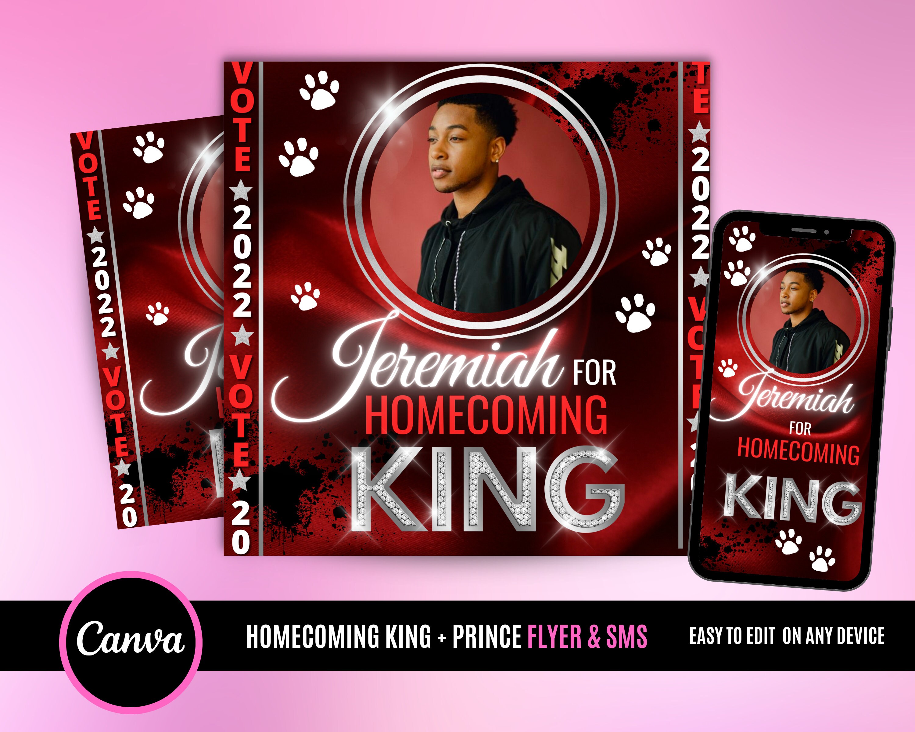 Homecoming King And Queen Flyer