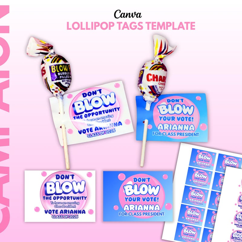 Lollipop Stickers - Etsy