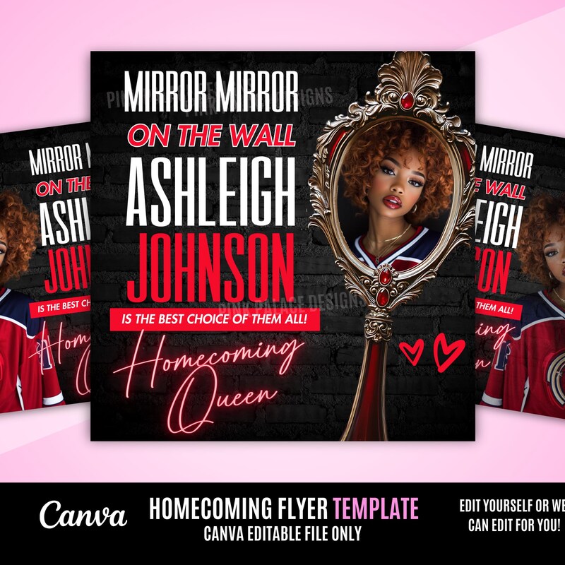 Mirror Invitation - Etsy