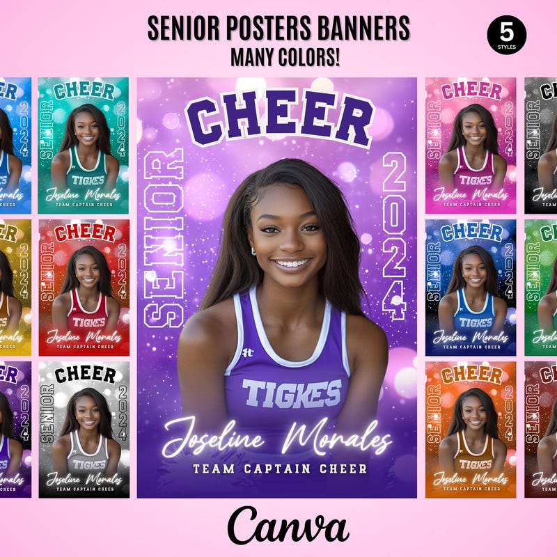 Cheer Banner - Etsy