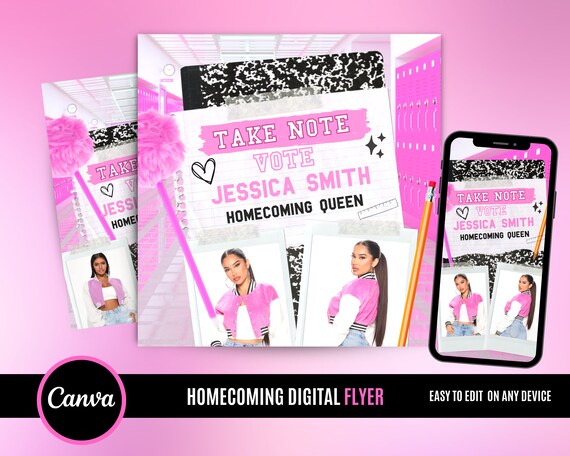 Homecoming King And Queen Flyer