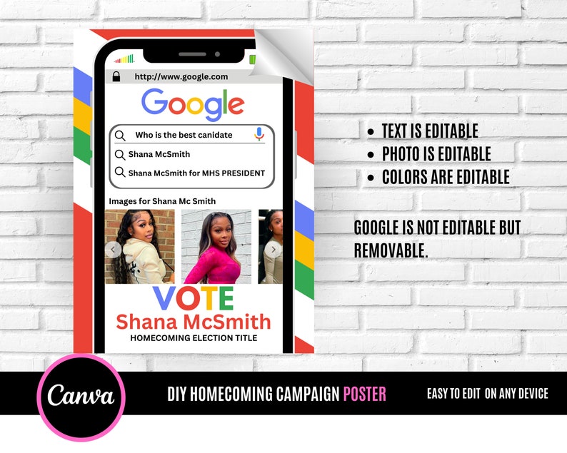 Goo Gle Poster, Student Council Poster, Homecoming Poster, Class ...