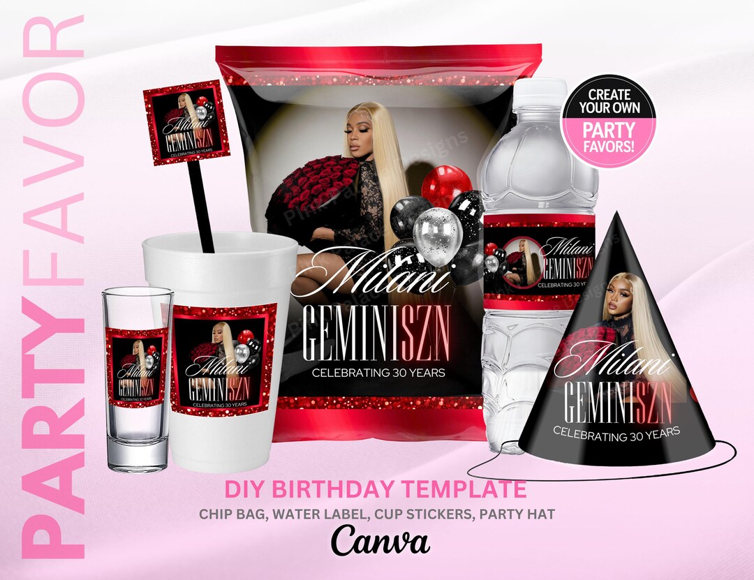 Party Pack, Birthday Bundle, Adult Birthday Party Favor, Teen Party ...