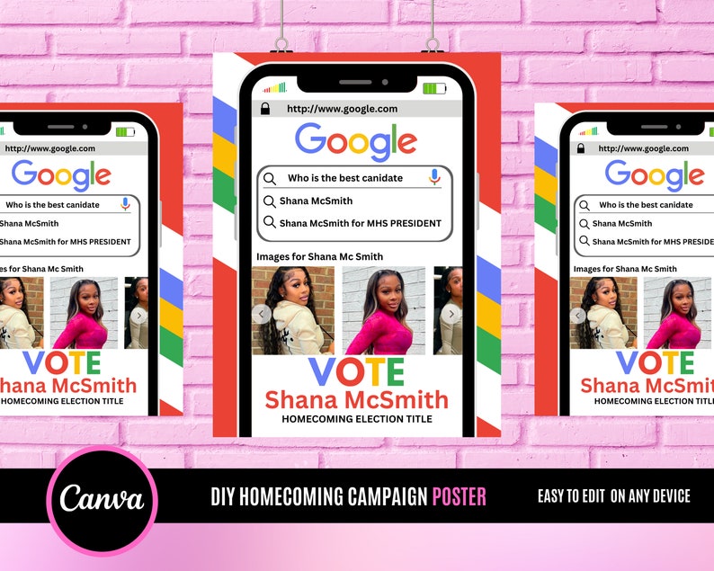 Goo Gle Poster Student Council Poster Homecoming Poster - Etsy