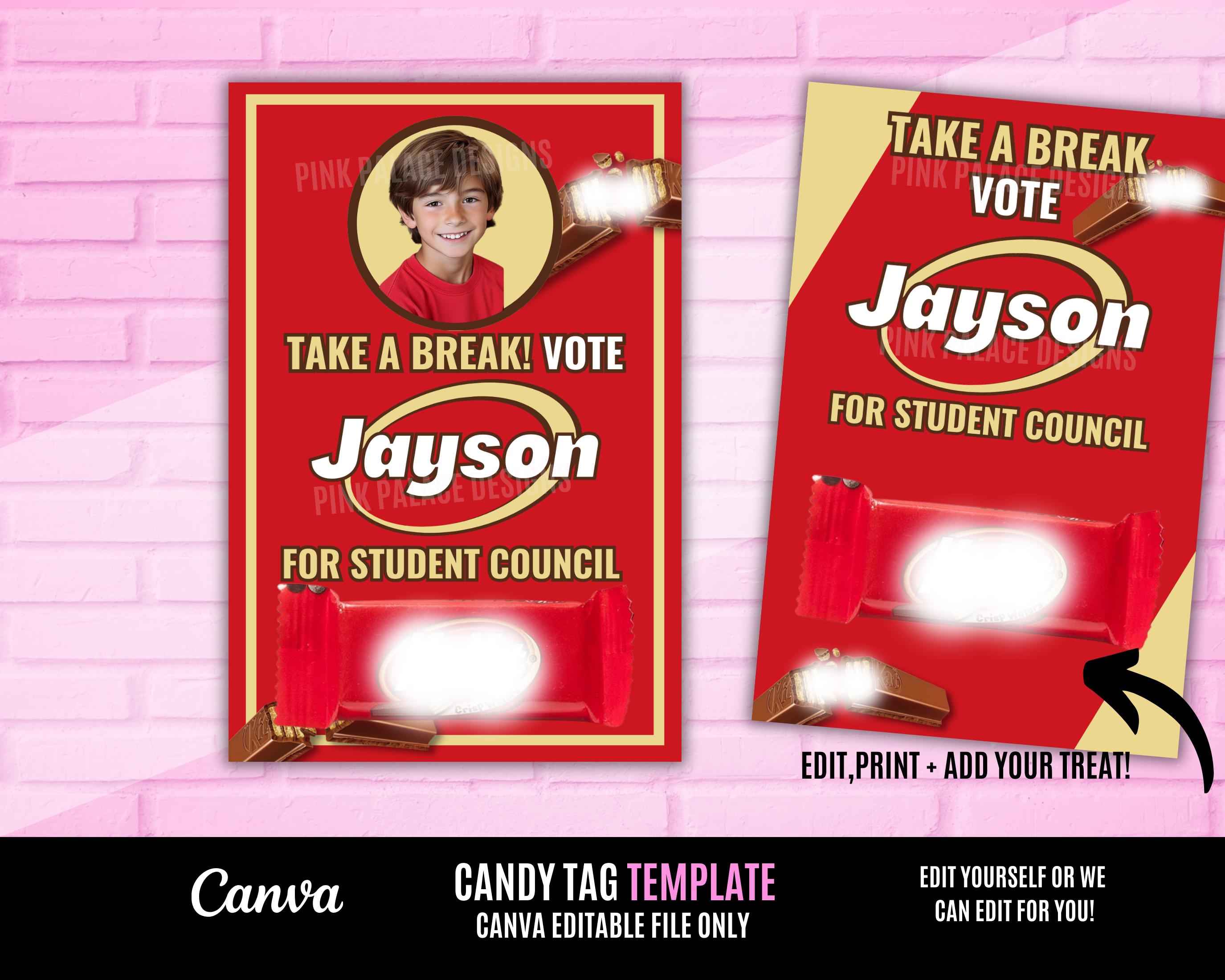 Candy Slogans For Student Council