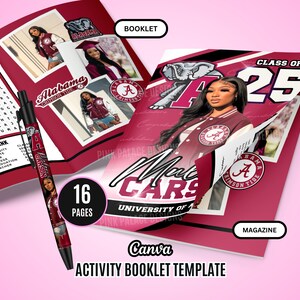 Graduation Booklet Template | Graduation Activity Book | Graduation ...