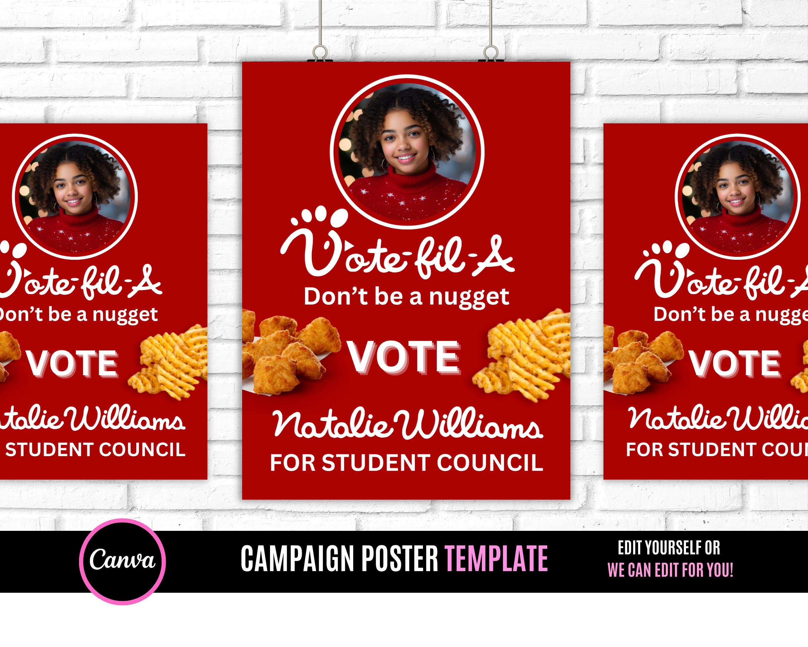 Student Council Poster Template
