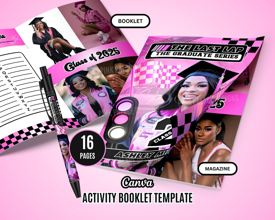 Graduation Booklet Template | Graduation Activity Book | Graduation ...