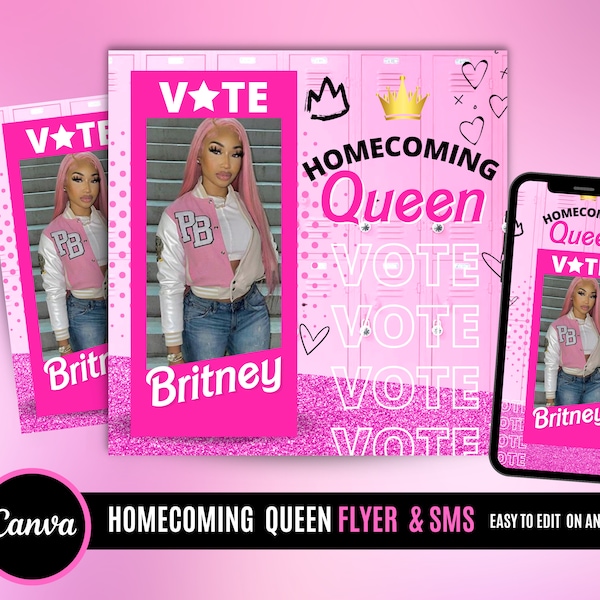 Homecoming Princess Flyer - Etsy