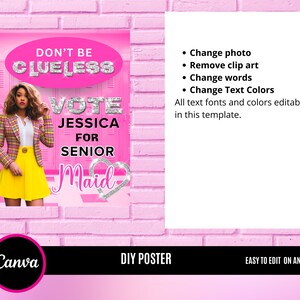 Clue Less Poster, Student Council Poster,homecoming Poster, Class ...